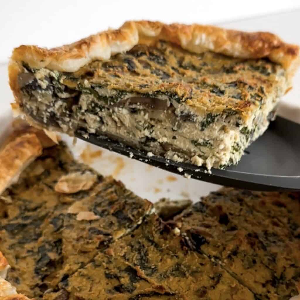 How To Make An Eggless Vegan Quiche Recipe With Vegetables