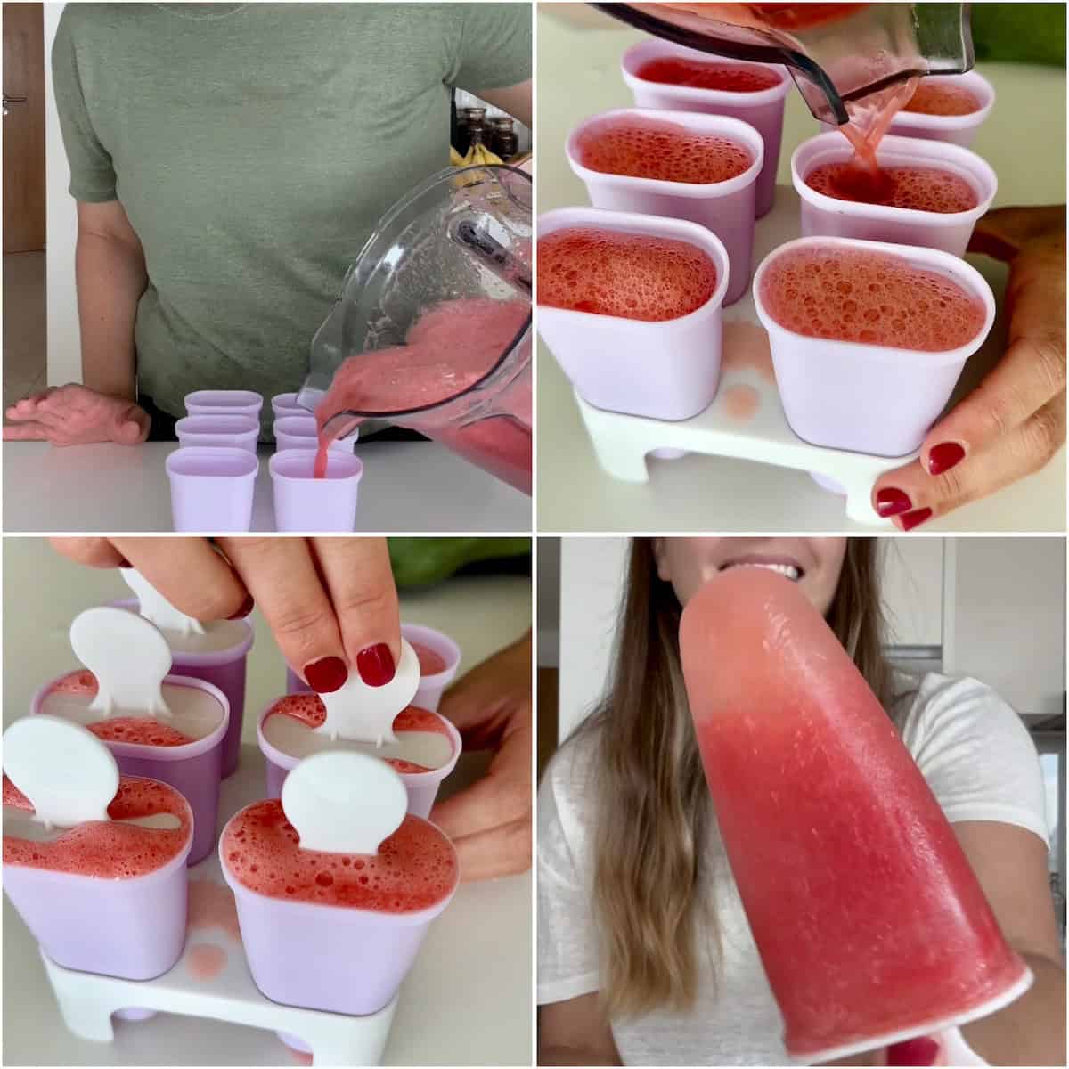 How To Make Hydrating Watermelon Ice Pops