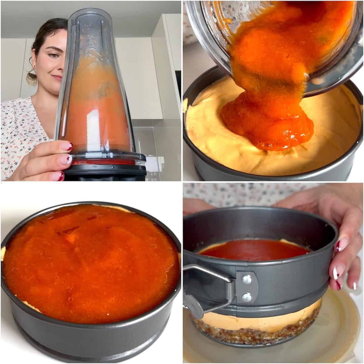 How To Make a Raw Vegan Papaya Cake. A No Bake Cheesecake.