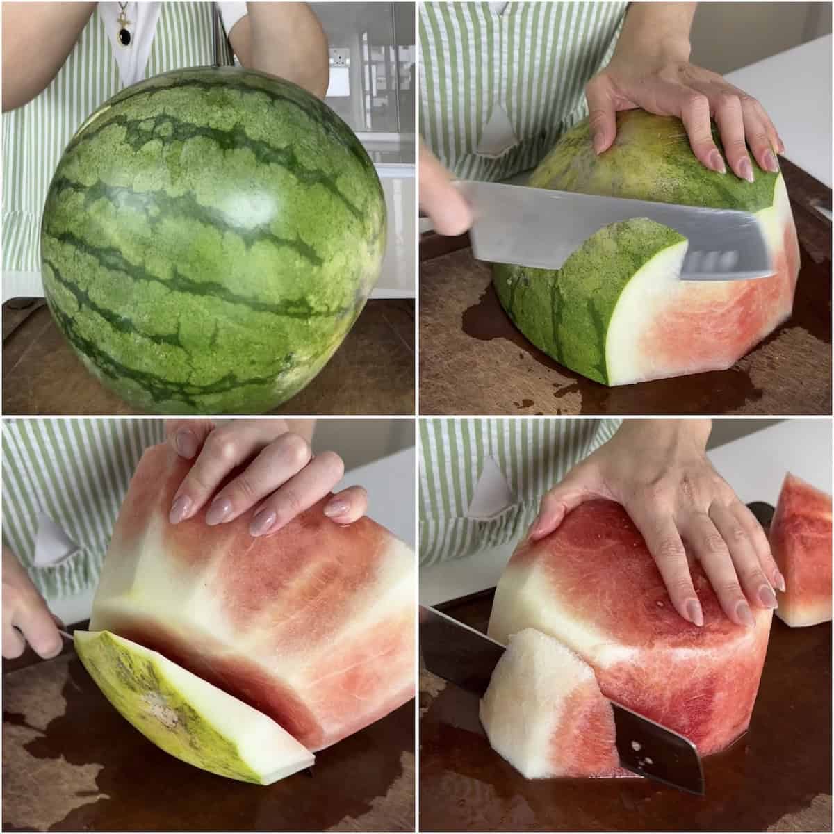 How To Make A Watermelon Cake With Real Watermelon!